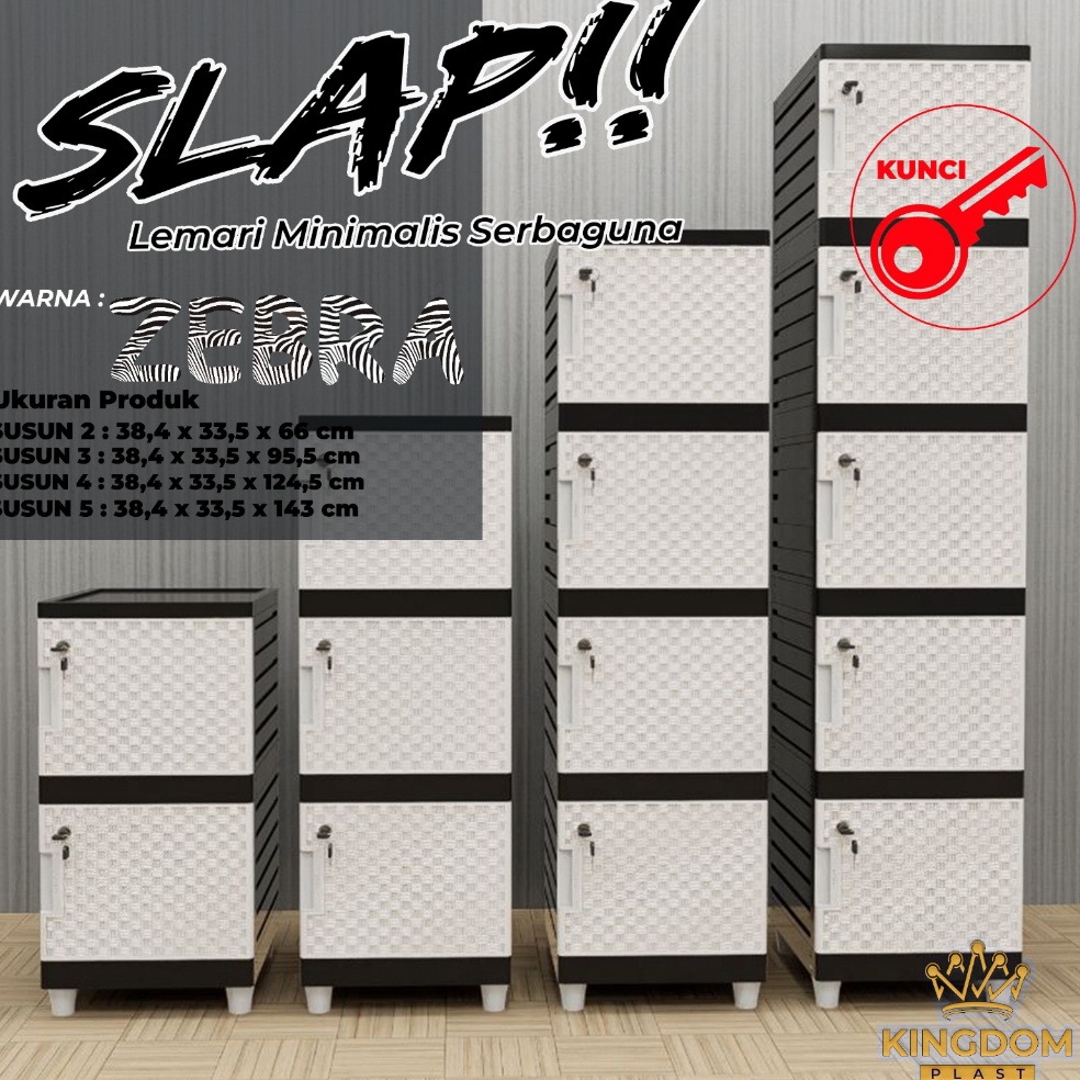 Jual Bagus Banget Lemari Plastik Pakaian Serbaguna Minimalis Slap ...