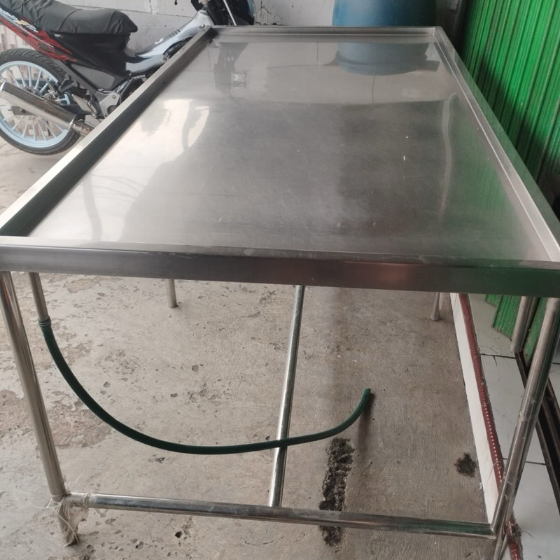 Jual meja display ayam/daging/ikan | Shopee Indonesia