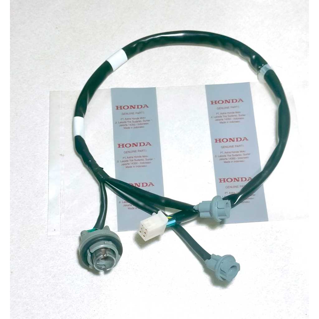Jual kabel soket socket lampu belakang fitting stoplamp honda beat new ...