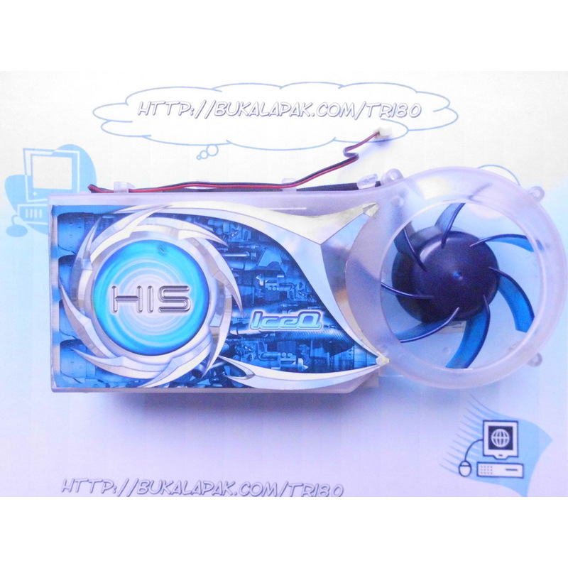 Jual VGA cooler HIS ICEQ - kipas radeon HD 46xx - 2pin | Shopee Indonesia