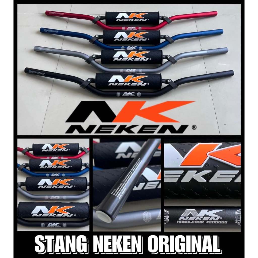 Jual Stang NEKEN Handlebar Low Midlow Medium High Original | Shopee ...