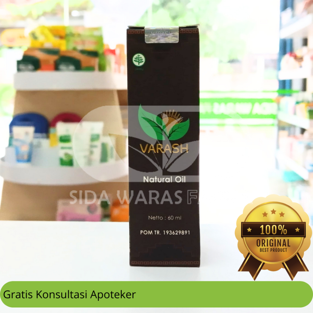 Jual MINYAK VARASH NATURAL OIL 60 ML | Shopee Indonesia