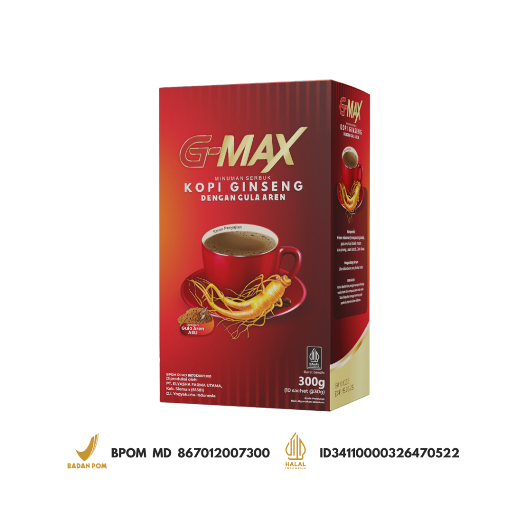 Jual Kopi G-MAX Kopi Penambah Stamina Pria Dewasa Tahan Lama Original BPOM Extra Gingseng Aman ...
