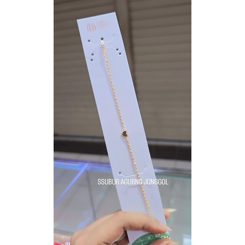 Jual Gelang tambang lilit love adp 8k rosegold | Shopee Indonesia