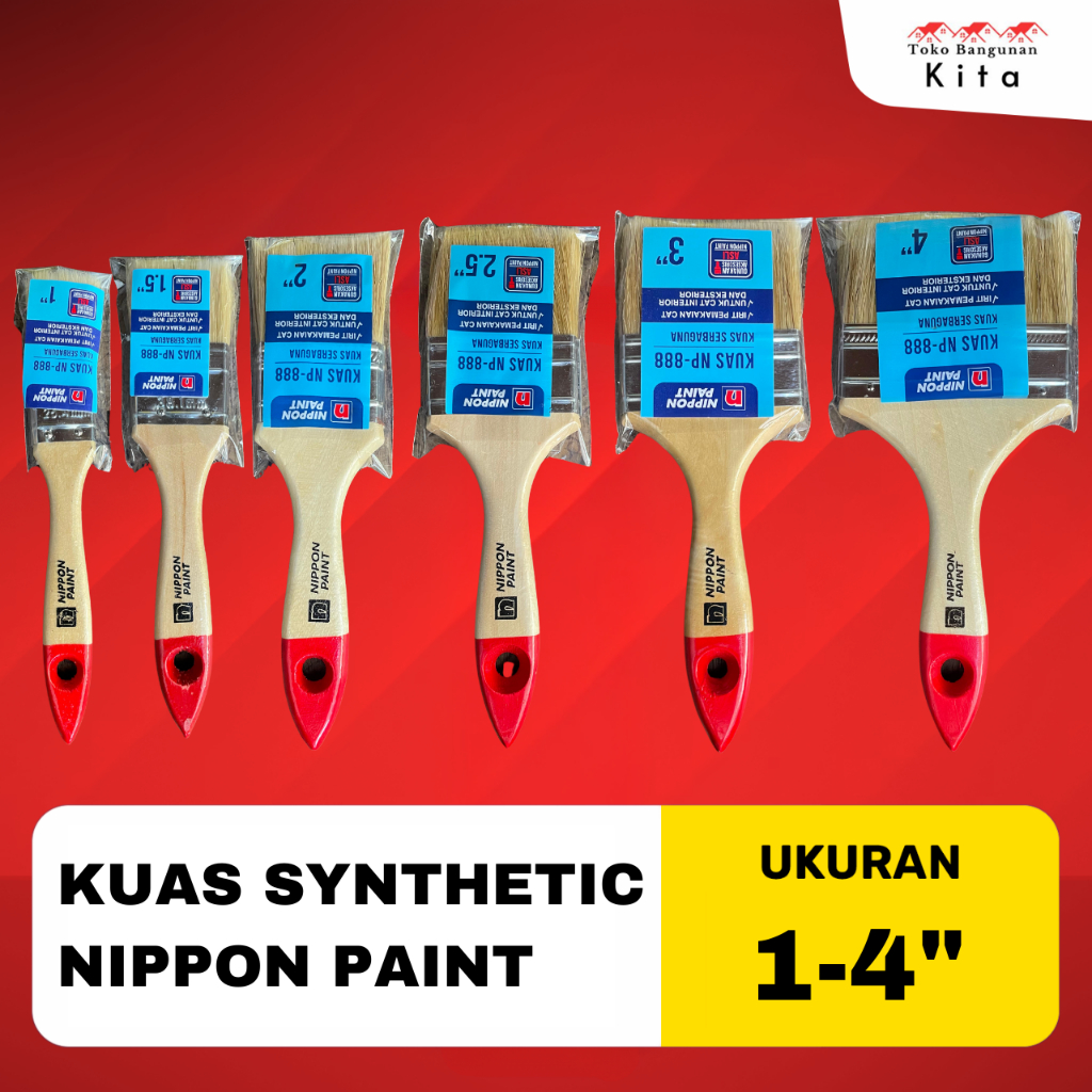 Jual Nippon Paint - Kuas cat NP 888 | Shopee Indonesia