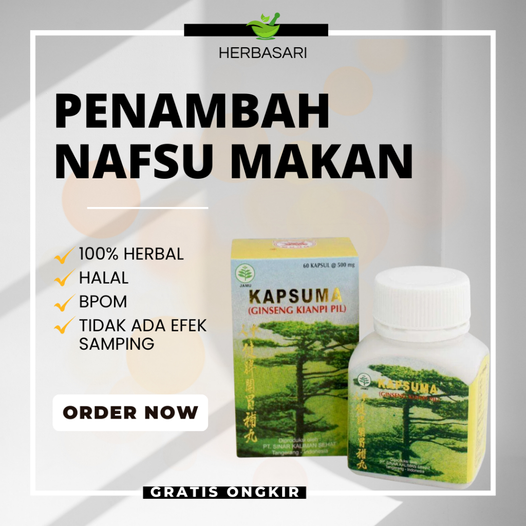 Jual Kapsuma Original - (Ginseng Kiann Pii Pill Original) Penambah ...