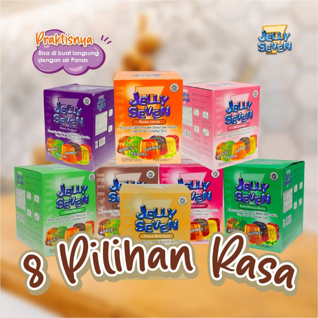 Jual Jelly Seven 8 rasa | Shopee Indonesia