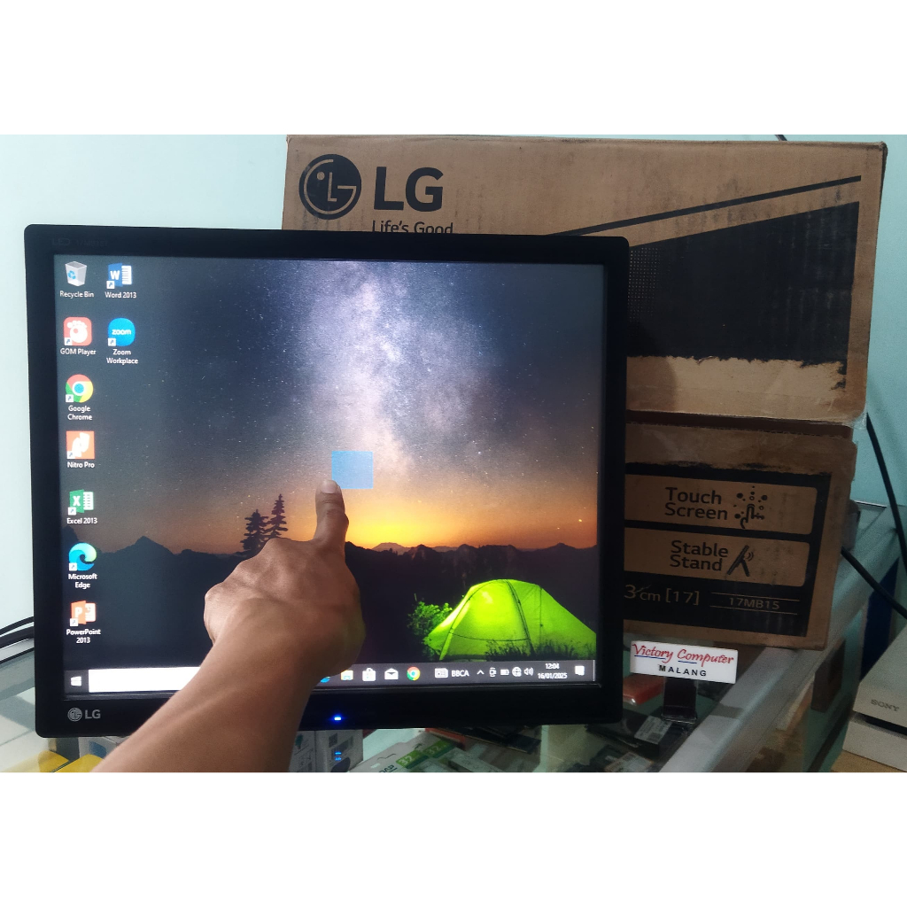 Jual LCD MONITOR LG 17MB15T Touchscreen Layar sentuh Kasir | Shopee ...