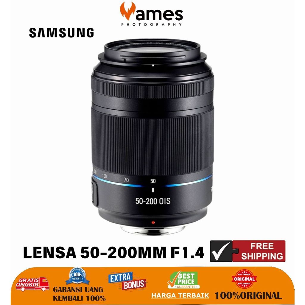 Jual Lensa SAMSUNG 50-200mm F1:4-5.6 III ED OIS For Mirrorless - Lensa ...