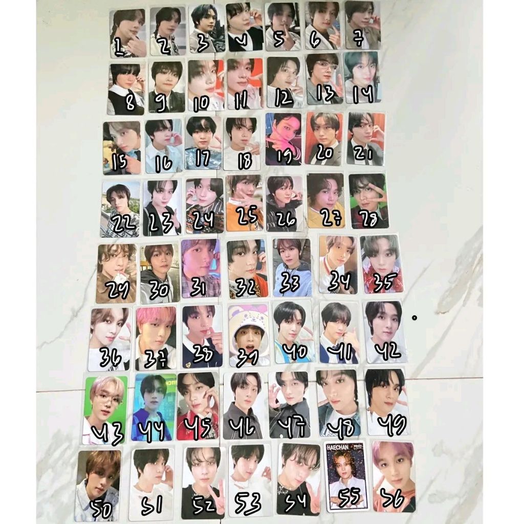 Jual official photocard Lee haechan NCT DREAM NCT 127 photocard album non album be there for me ...