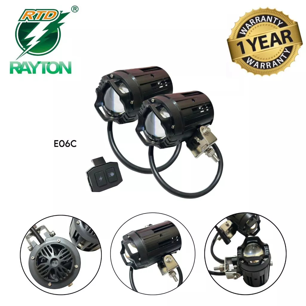 Jual Lampu Tembak RTD Rayton E06B dan E06C dengan 2 Warna Lampu 4 Mode ...