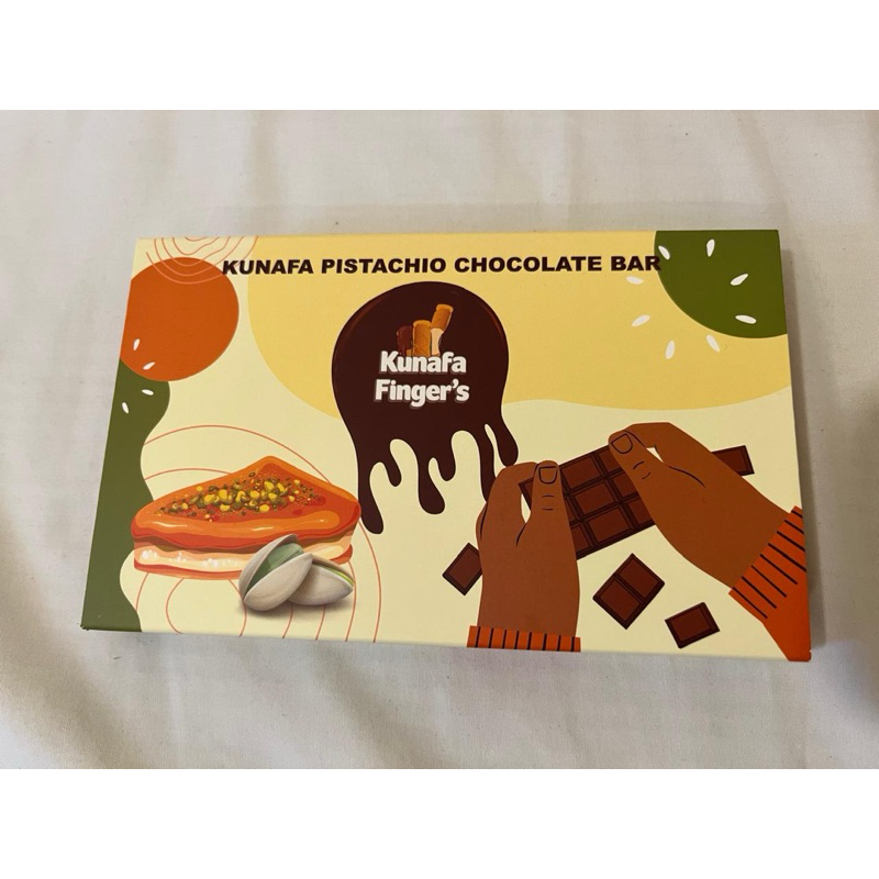Jual KUNAFA FINGER’S PISTACHIO CHOCOLATE BAR | Shopee Indonesia