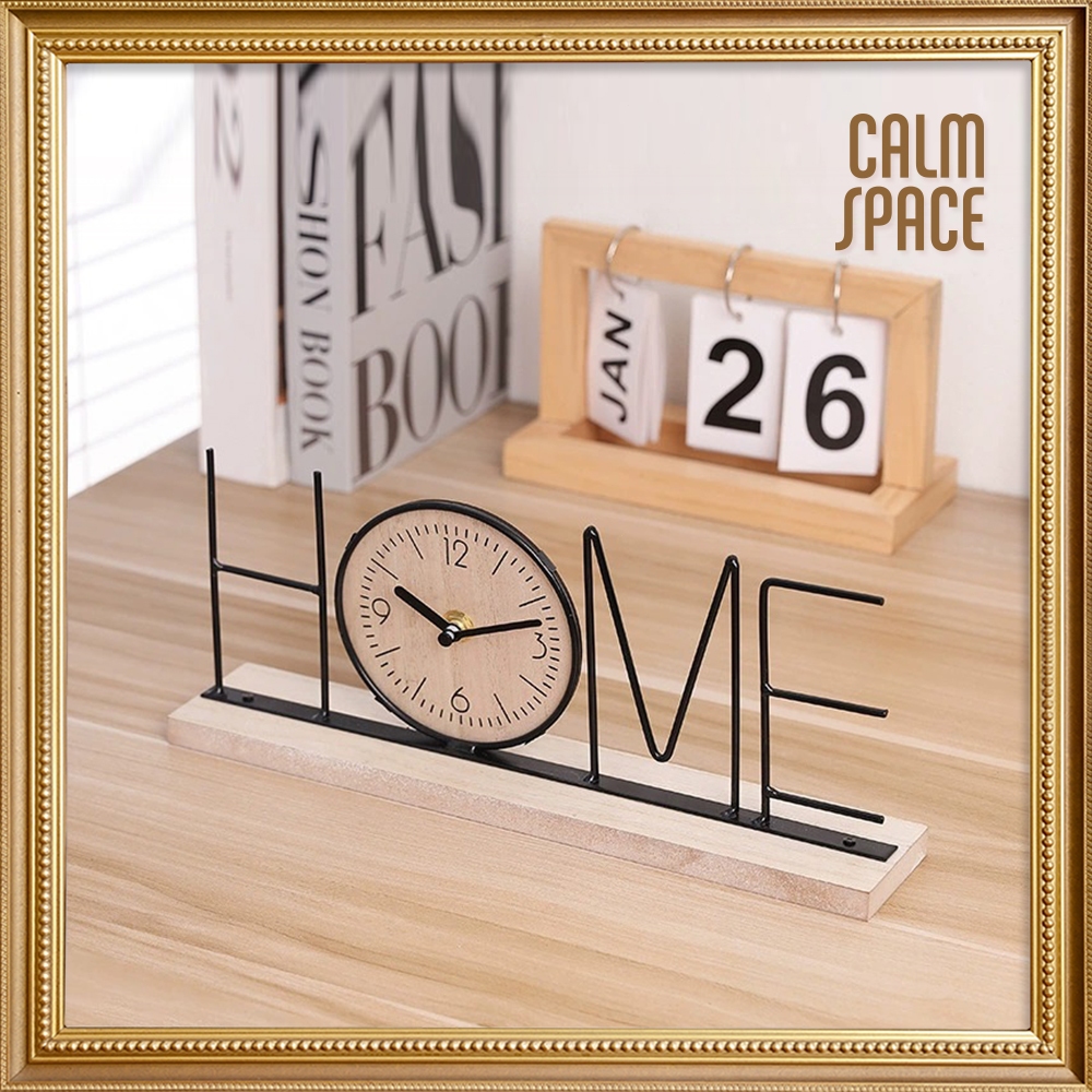 Jual JAM DUDUK JAM MEJA JAM UNIK JAM KAYU JAM AESTHETIC SCANDINAVIAN ...