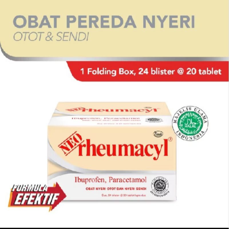 Jual NEO RHEUMACYL TABLET 1 BOX ISI 24 STRIP - OBAT NYERI OTOT DAN ...