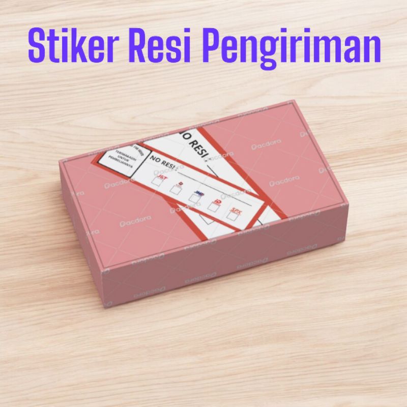 Jual Stiker resi pengiriman 1 pack isi 20 pcs | Shopee Indonesia