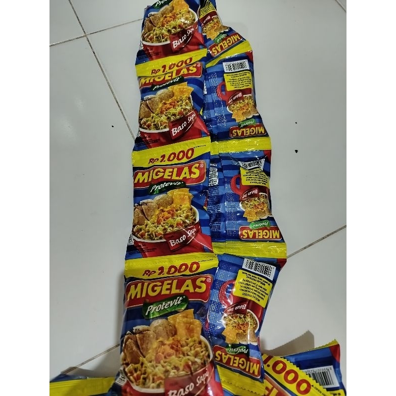Jual Migelas Rasa baso sapi serenceng isi 15 pcs | Shopee Indonesia