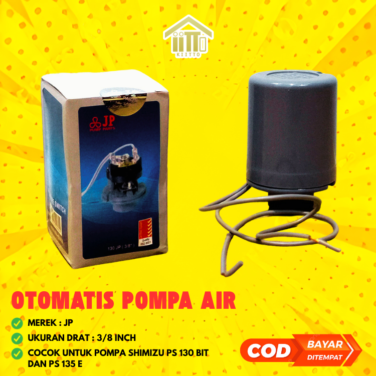 Jual OTOMATIS POMPA JP / OTOMATIS PRESSURE SWITCH POMPA AIR JP DRAT 3/8 ...
