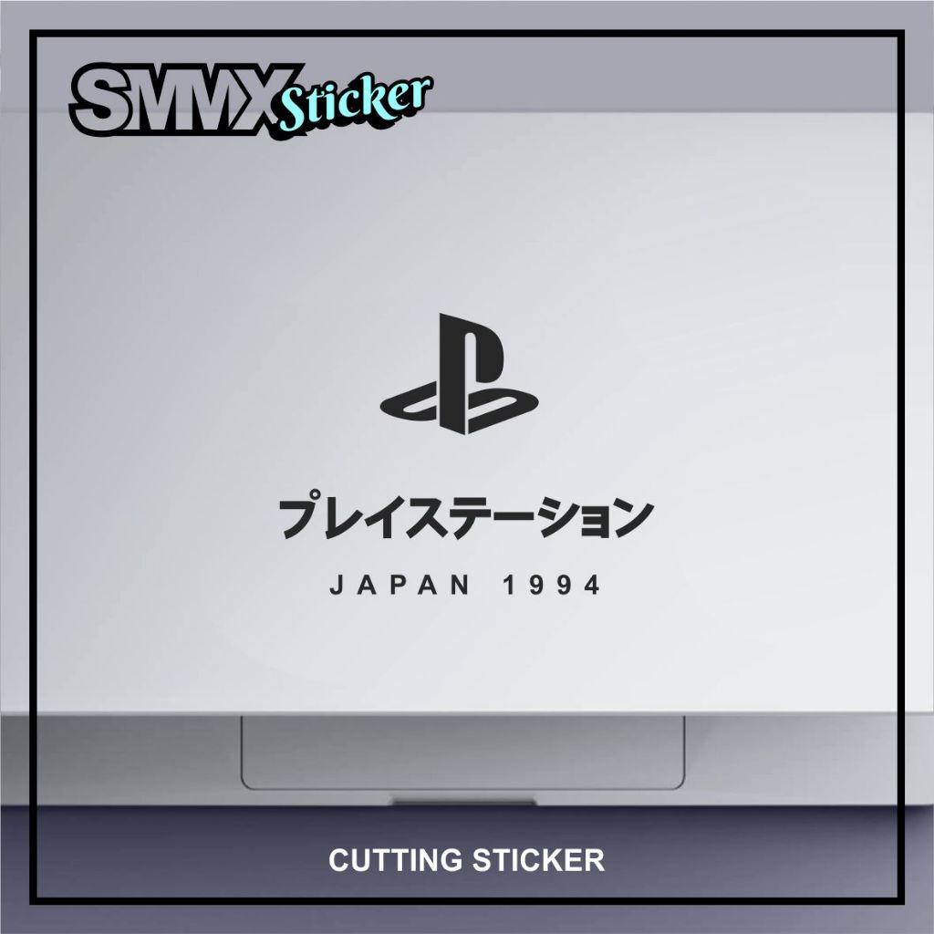 Jual Cutting Sticker Stiker Logo PlayStation PS 1 Japan 1994 | Shopee ...