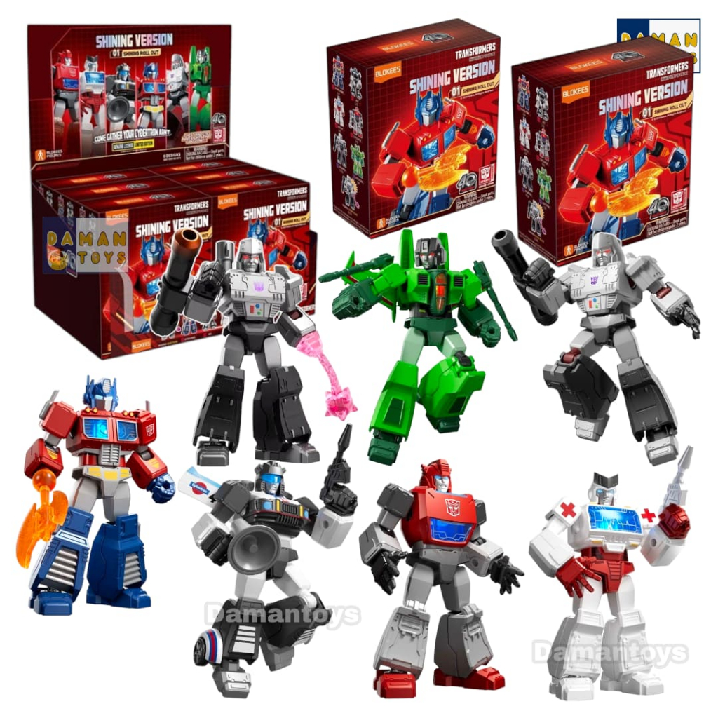 Jual Blokees Robot Blind Box Transformers Shining Version 01 Megatron ...