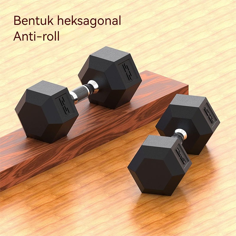 Jual DUMBELL BARBEL 2.5KG/5KG/7.5KG/10KG/12.5KG/15KG gym barbel Latihan Lengan Beli 1 Gratis 1 ...