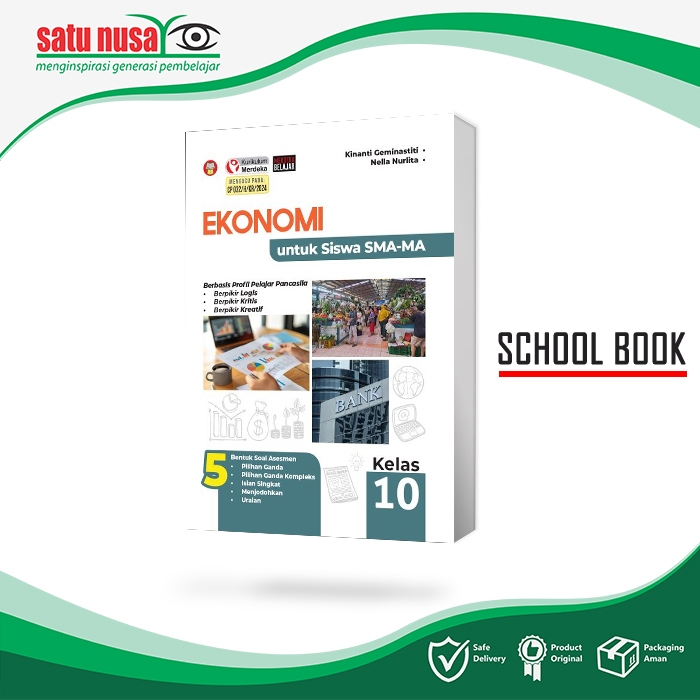 Jual Buku Ekonomi Untuk SMA-MA Kelas 10 - Buku Pelajaran Sekolah ...
