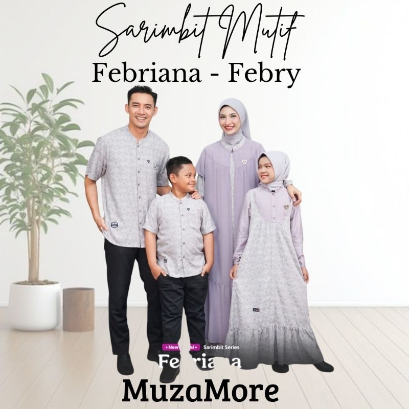 Jual SARIMBIT MUTIF FEBRIANA FEBRY TERBARU 2025 FAMILY COUPLE SARIMBIT KELUARGA | Shopee Indonesia