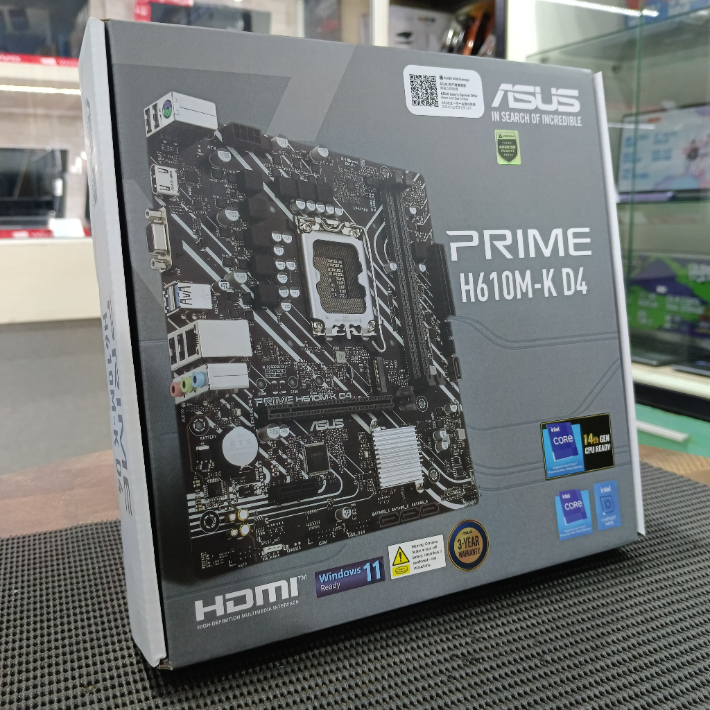 Jual MOTHERBOARD ASUS H610M-K D4 LGA1700 | Shopee Indonesia