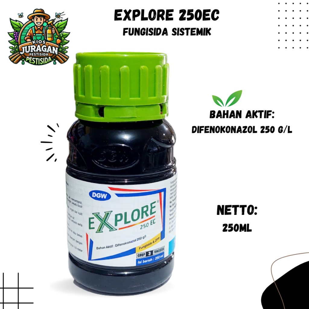 Jual EXPLORE 250EC 250ML FUNGISIDA SISTEMIK Difenokonazol (FREE KAOS ...