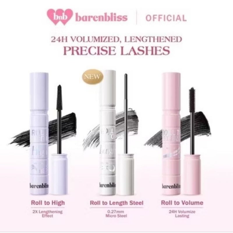Jual BNB Barenbliss Roll To Volume Mascara 8g PROMO | Shopee Indonesia