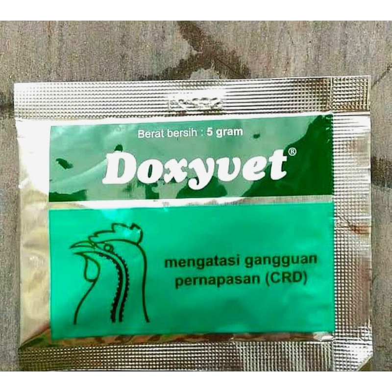 Jual Doxyvet 5 Gram / Doxyvet Sachet 5 Gram / Obat Crd Ngorok Unggas ...