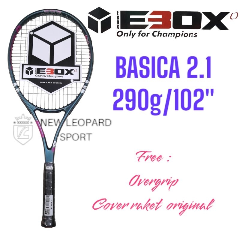 Jual Raket Tenis Ebox Basica 2.1 290g 102" / Raket Tenis Ebox Original ...