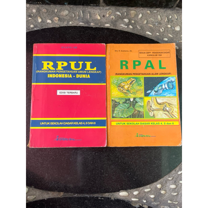 Jual Buku RPUL, RPAL, (Rangkuman Pengetahuan Umum Lengkap) (Rangkuman Pengetahuan Alam Lengkap ...