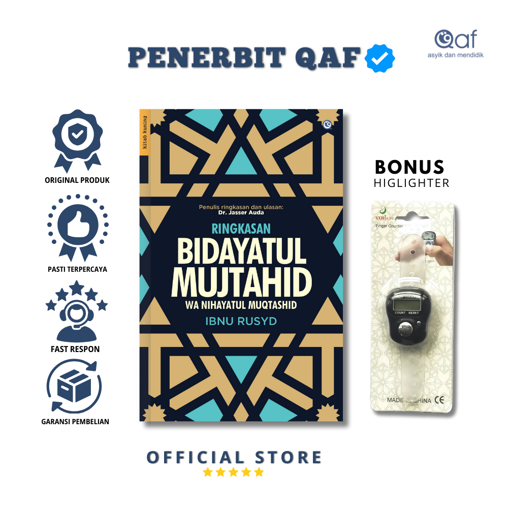 Jual Penerbit Qaf - Buku Ringkasan Bidayatul Mujtahid [Bonus Tasbih digital] | Shopee Indonesia