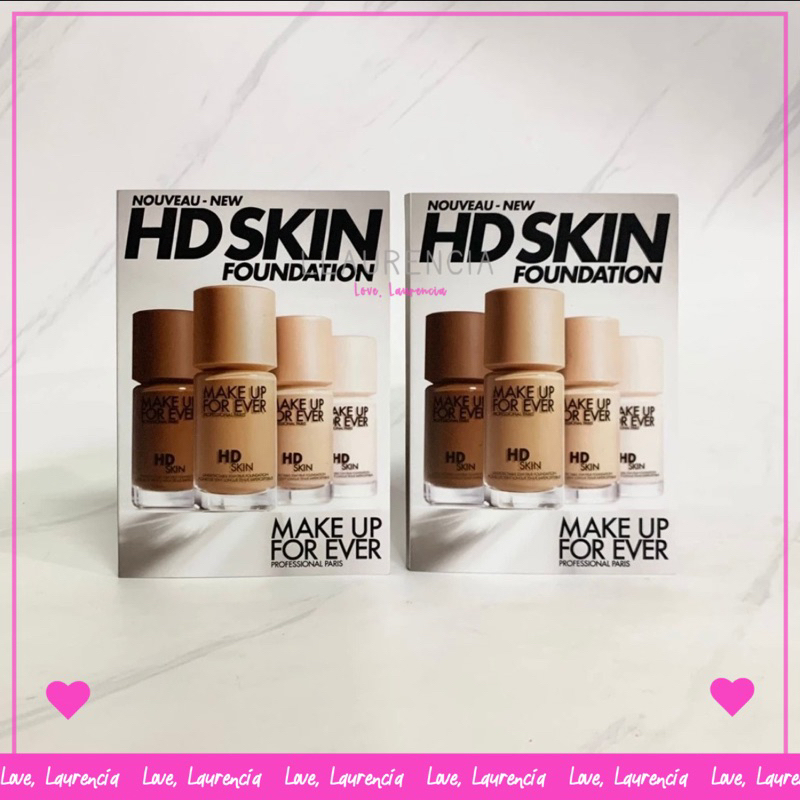 Jual MUFE HD Skin Undetectable Longwear Foundation SAMPLE SET | Shopee Indonesia