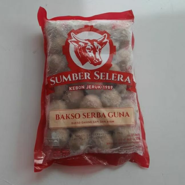 Jual Sumber Selera Bakso Serbaguna 325 gr isi 25 pcs | Shopee Indonesia