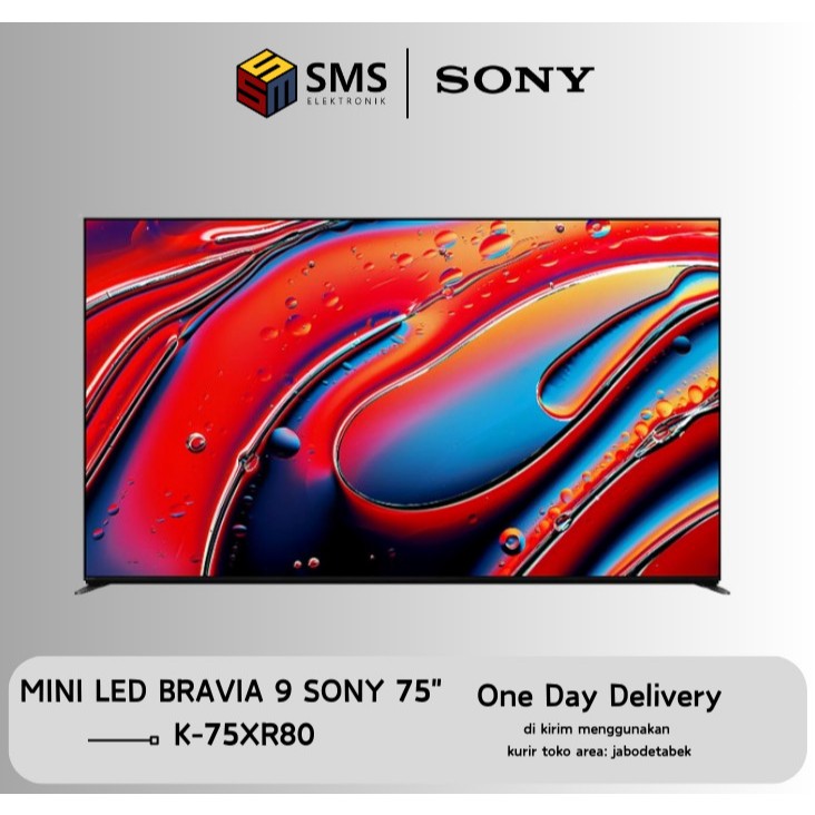 Jual SONY BRAVIA 9 XR K-75XR90 / XR90 4K UHD HDR Mini LED Google TV 75 Inch | Shopee Indonesia