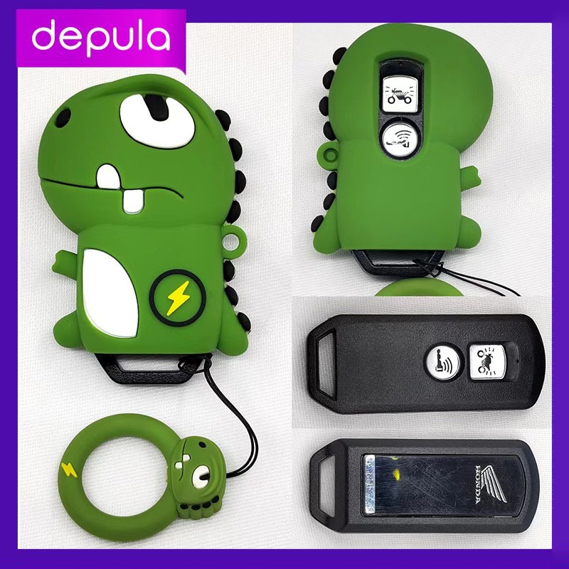 Jual 2 Tombol Case Kunci Motor Honda Case Kunci Motor Keyless Casing ...