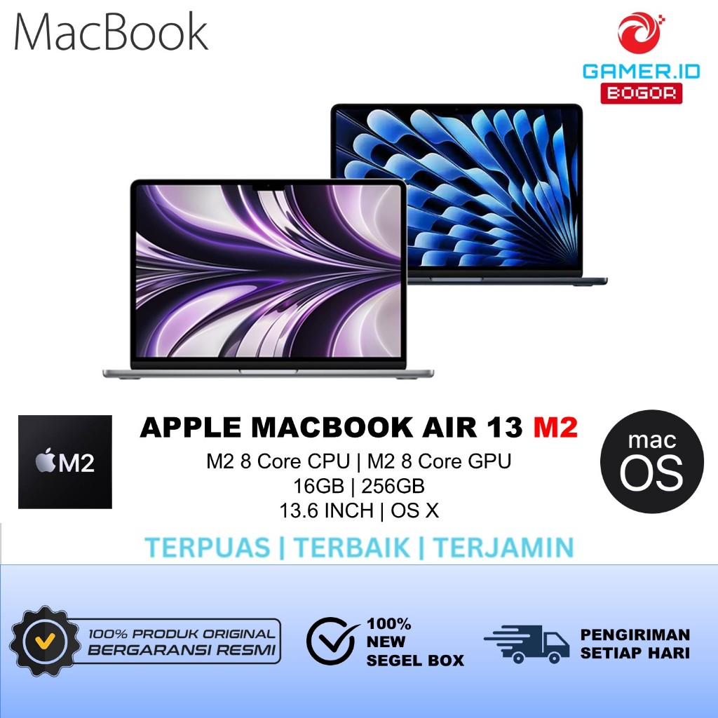Jual Ibox Apple Macbook Air 13 M2 8Core Gpu 16gb 256gb 8Core Cpu 13.6 -MC7X4ID | Shopee Indonesia