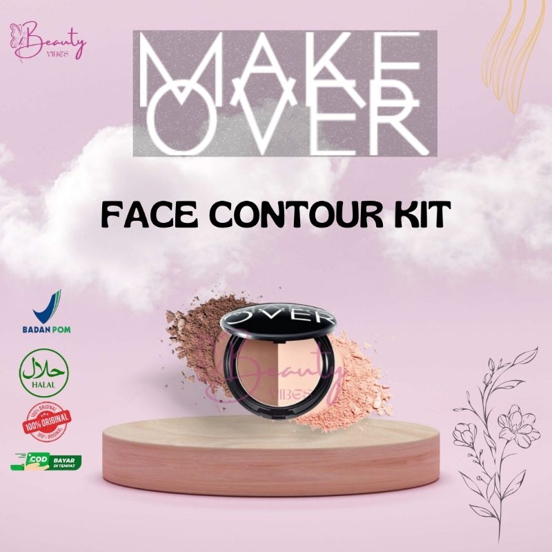 Jual BV - Make Over Face Contour Kit | Shopee Indonesia