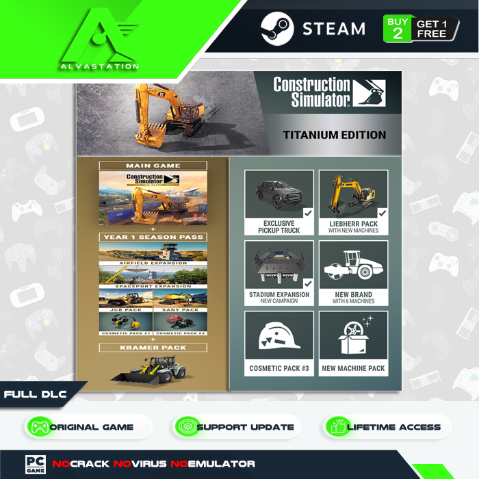 Jual Construction Simulator Titanium Edition PC Original | Shopee Indonesia