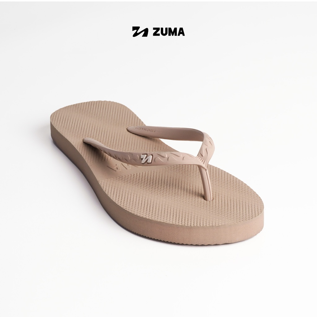 Jual Zuma Women Classic 37 Earth Series Nude Sandal Jepit Wanita Karet ...