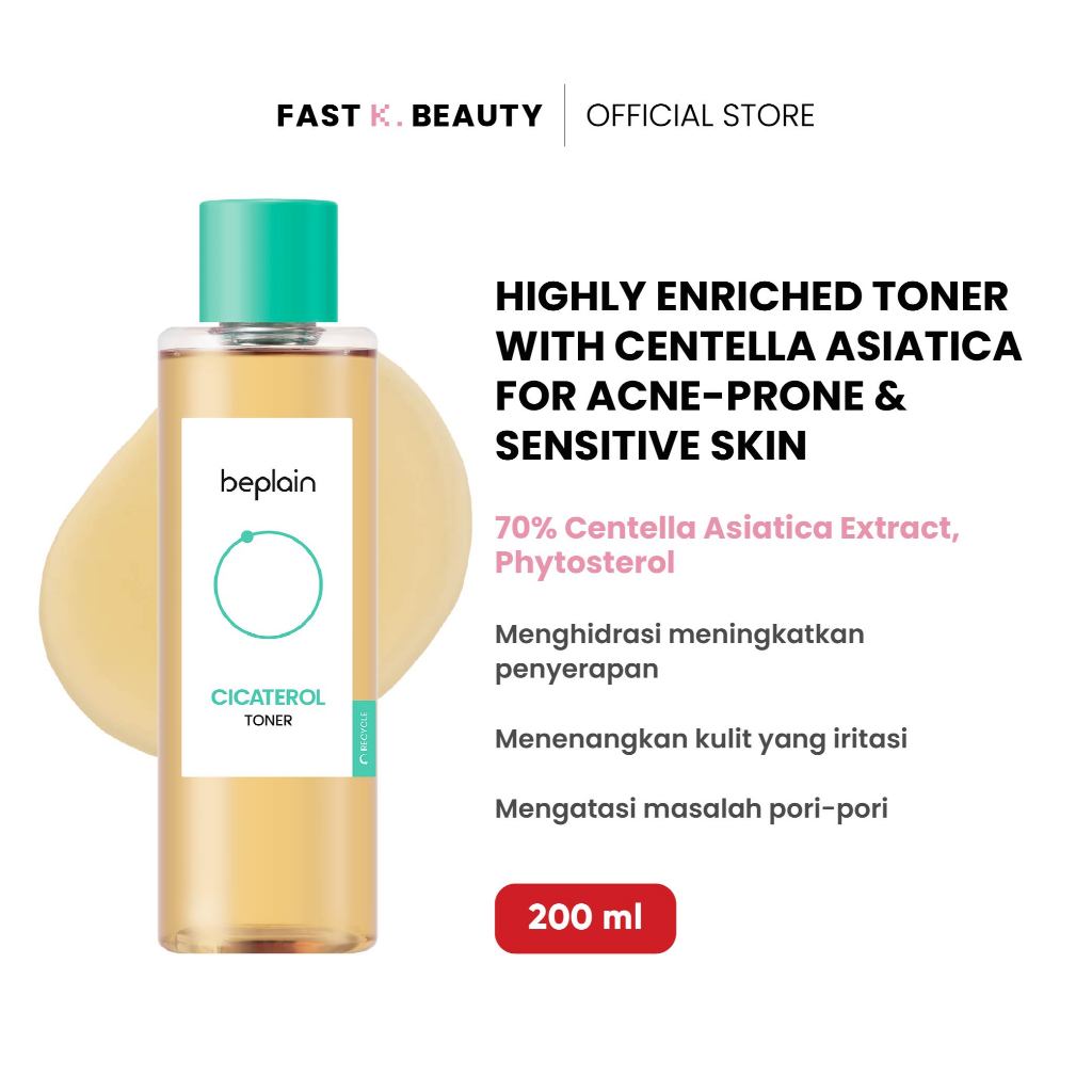 Jual BEPLAIN Cicaterol Toner 200ml | Shopee Indonesia