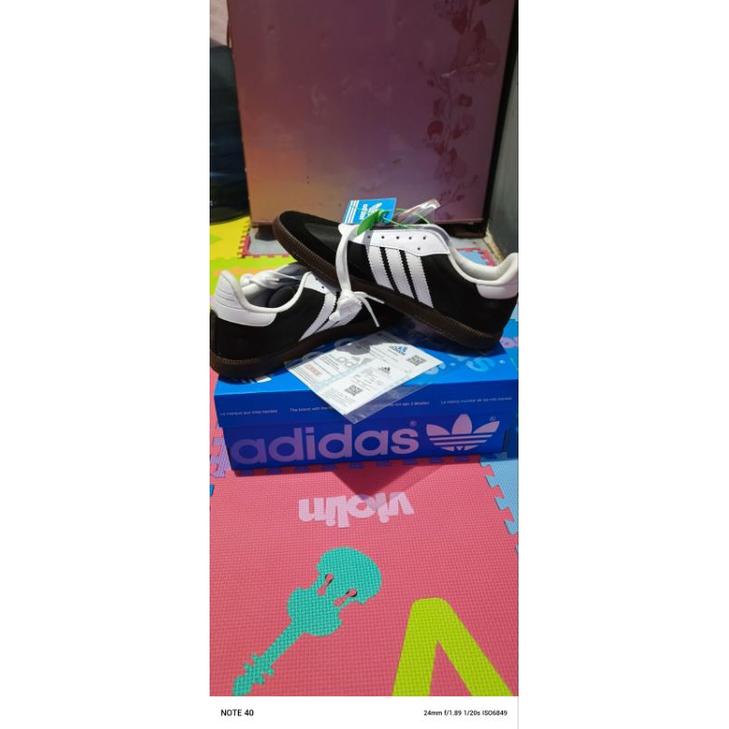 Jual Adidas Samba OG Hitam list pth | Shopee Indonesia