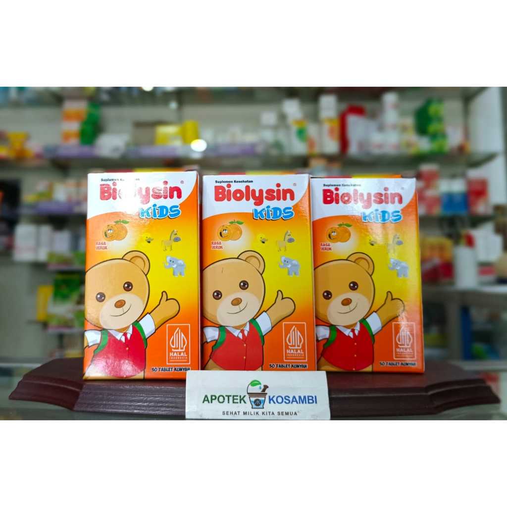 Jual BIOLYSIN (KIDS) 30 TABLET | Shopee Indonesia