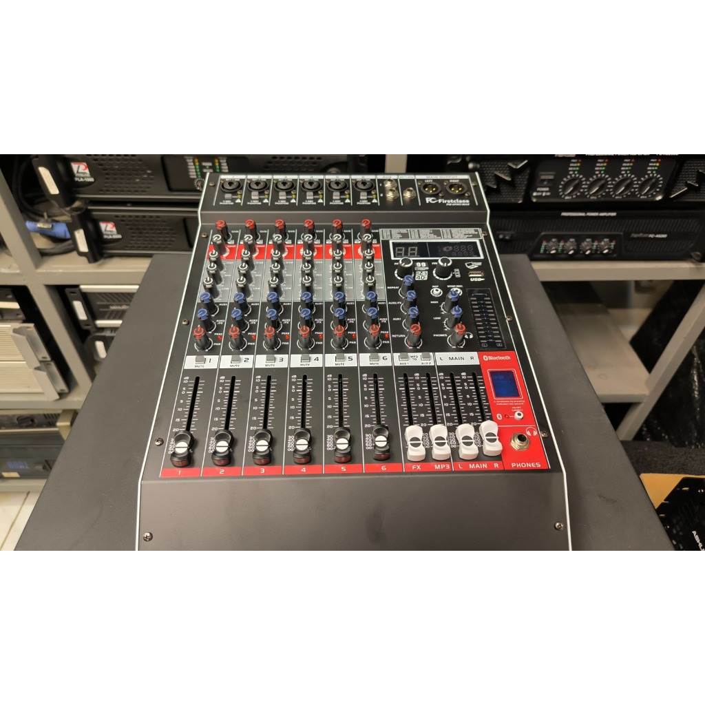 Jual Firstclass Power Mixer Audio PM6PRO MAX PM 6PRO 6 Channel 550 Watt ...