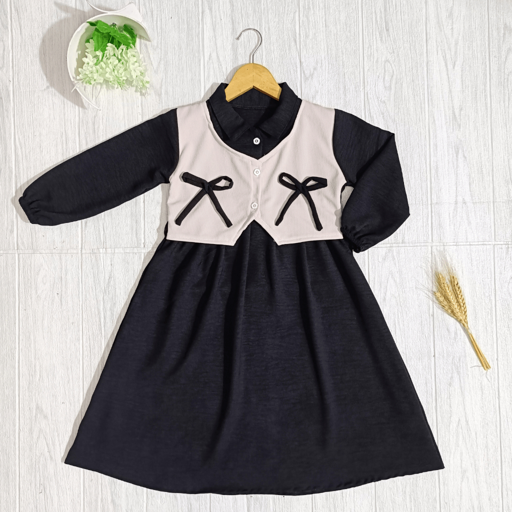 Jual Terbaru Gamis Muslim Rompi Anak Perempuan Model Simple Lucu Usia 1 ...