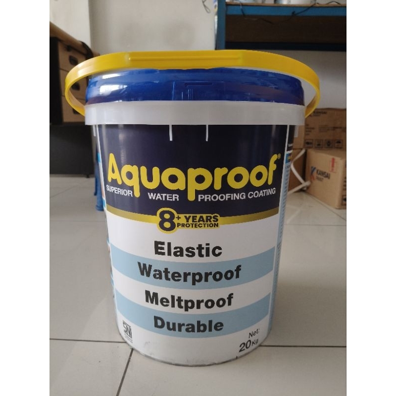 Jual Cat pelapis anti bocor aquaproof 20 kg/cat waterproofing aquaproof ...