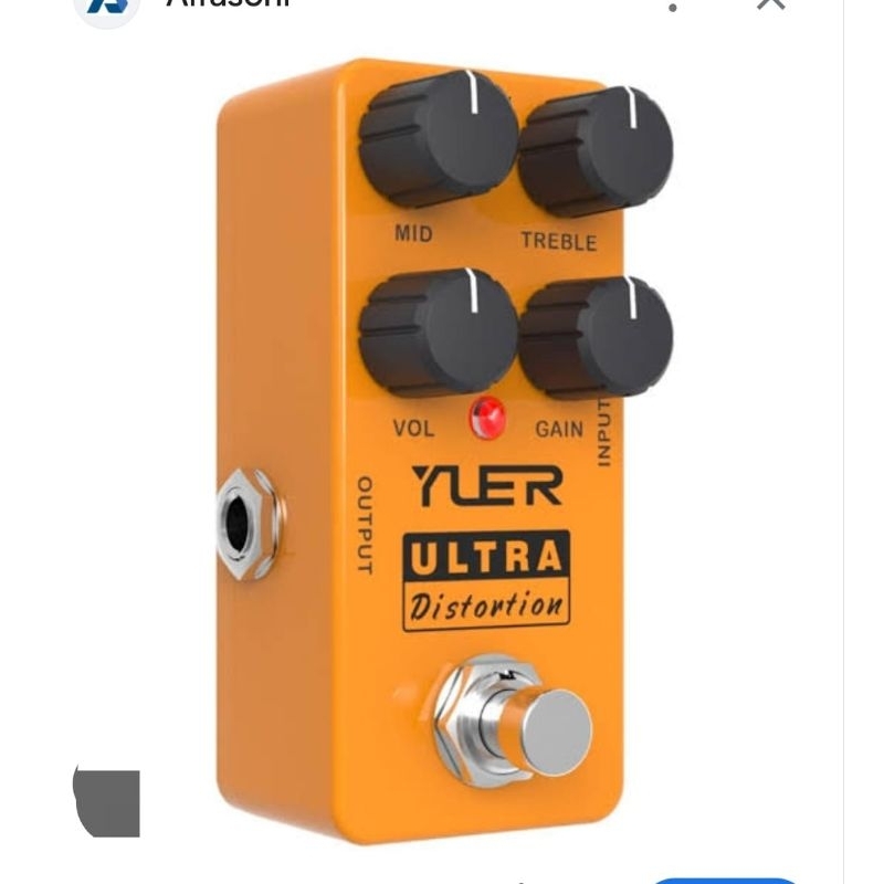 Jual YUER ULTRA DISTORTION RS-17 Efek pedal mini gitar listrik RS17 ...