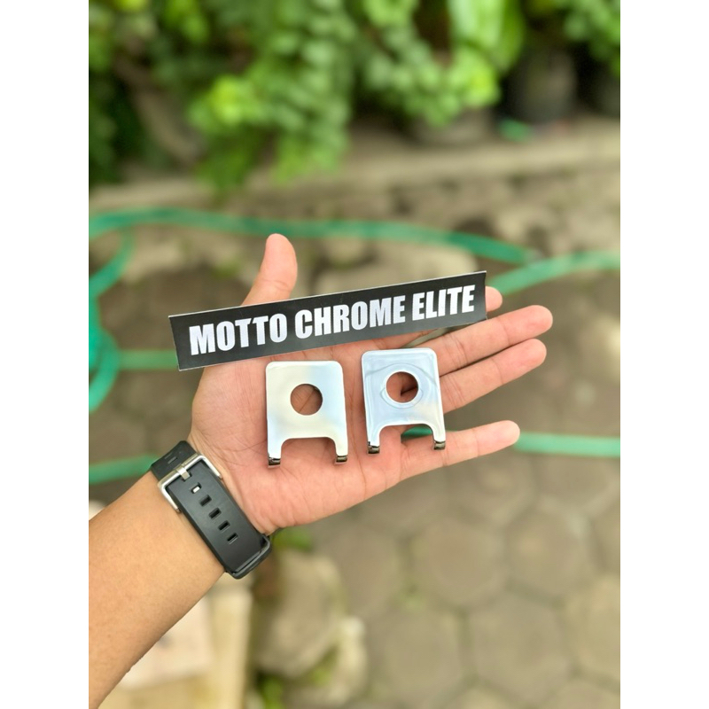 Jual ORIGINAL CHROME CROME PLAT PINGGIR AREM SETELAN RANTAI TIGER REVO ...