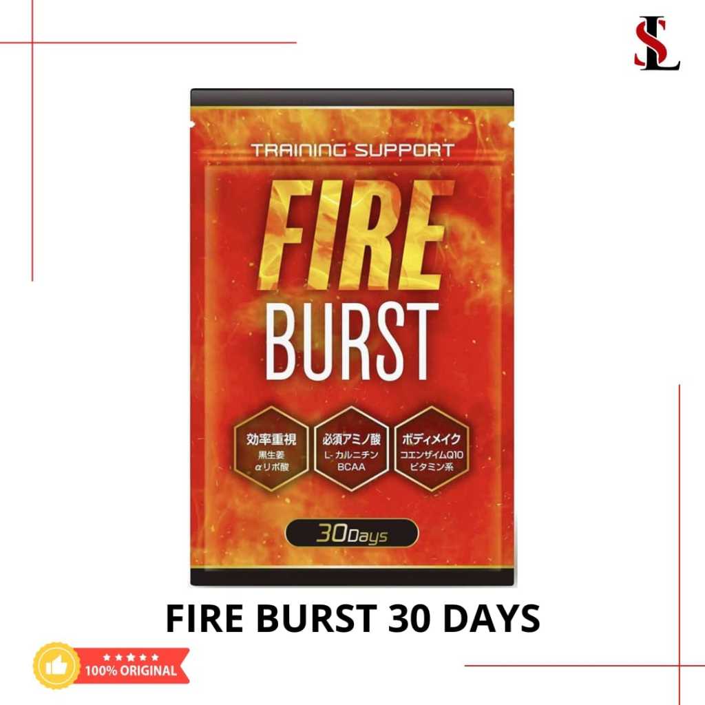 Jual Fire Burst Fat Burn (30 days) Original Suplemen Olahraga BCAA ...